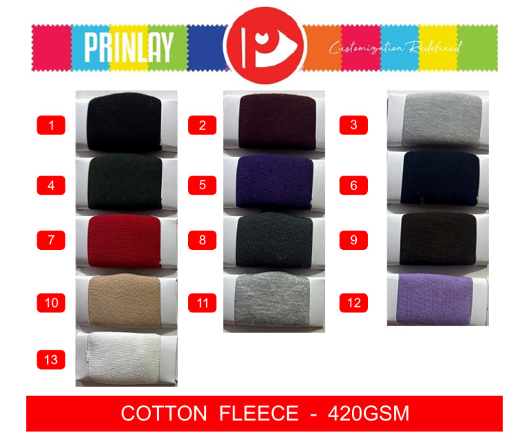 420gsm, Cotton Fleece 2 | PDF