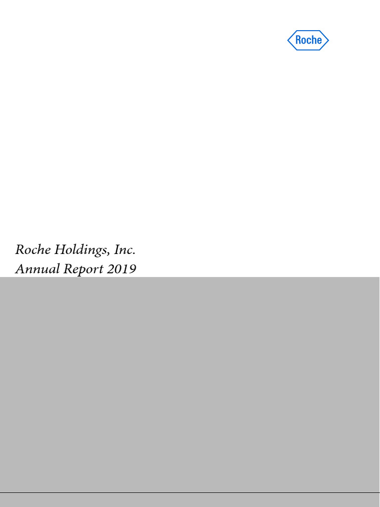 Roche Holdings 2019 | PDF | Income Statement | Equity (Finance)