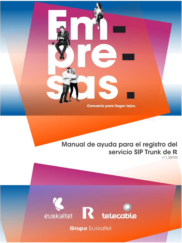 Manual Ayuda Registro SIPTrunk R v1 1 Es | PDF | protocolo de Iniciacion de Sesion | Red de ...