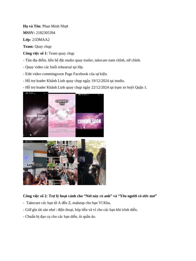 Báo Cáo Tổng Kết - Minh Nhut | PDF