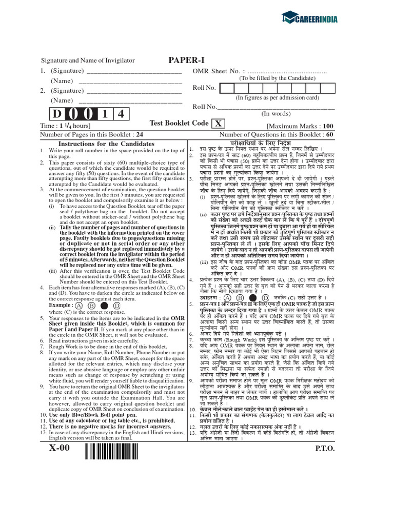 Ugc Net General Paper On Teaching Research Aptitude Set X Paper I ...