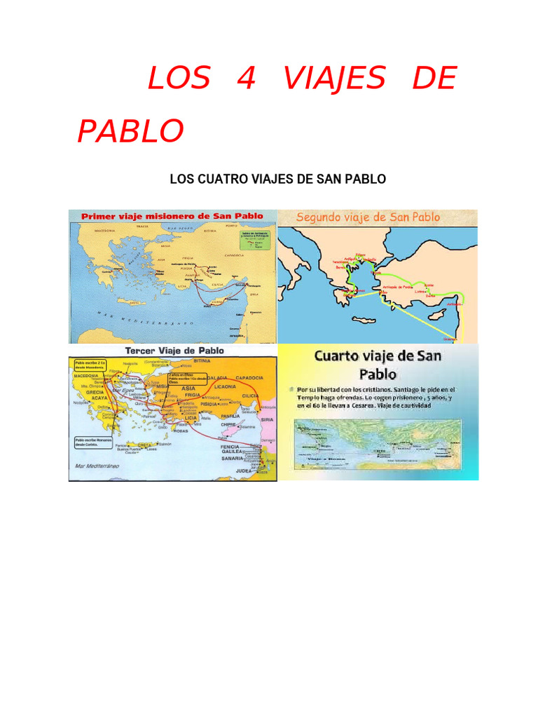 Los 4 Viajes | PDF