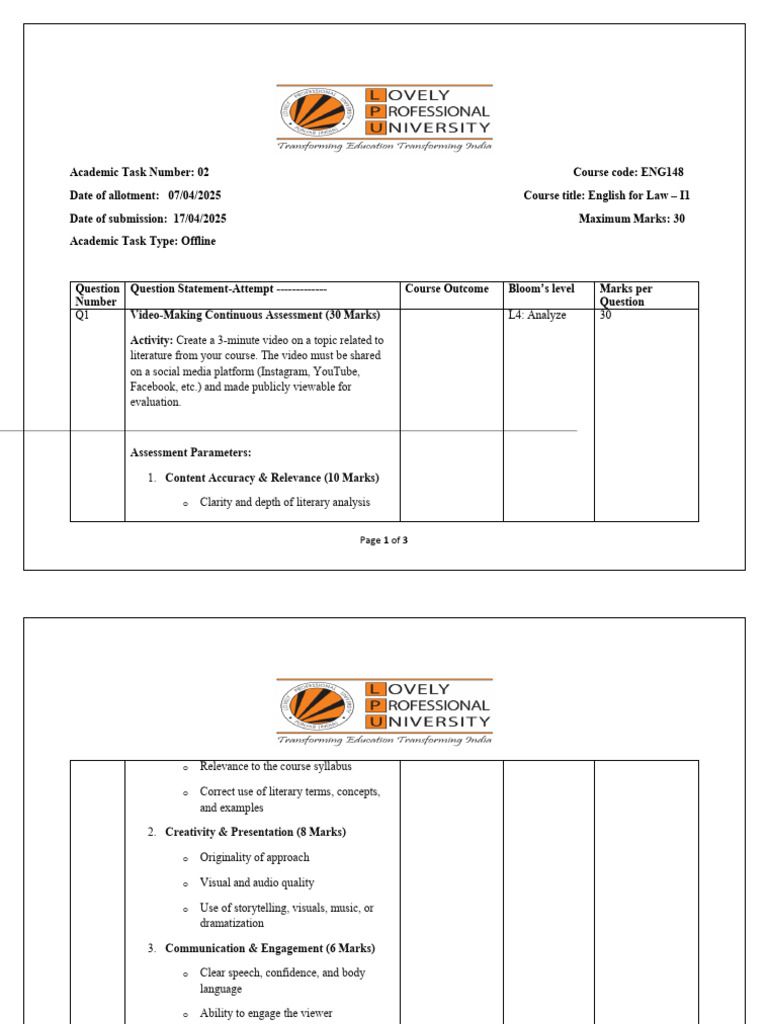 A1923586711 - 21590 - 22 - 2025 - ENG148 CA II New Format | PDF