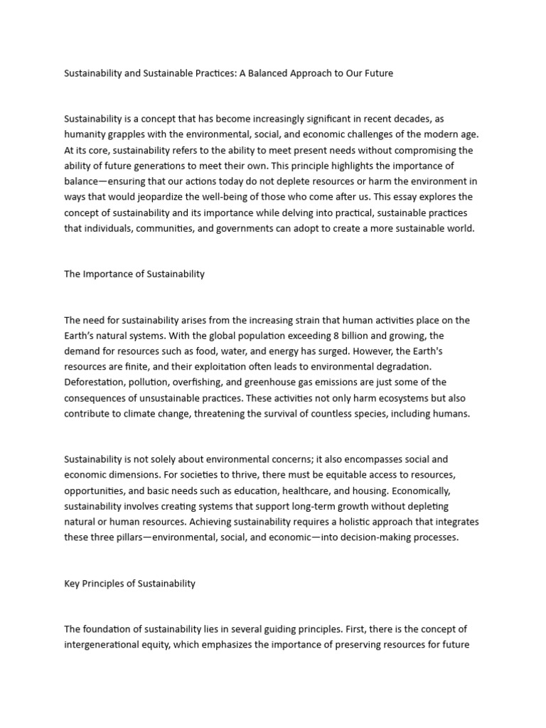 Evs Isha, PIMR Sustainability - Compressed | PDF | Sustainability | Sustainable Development