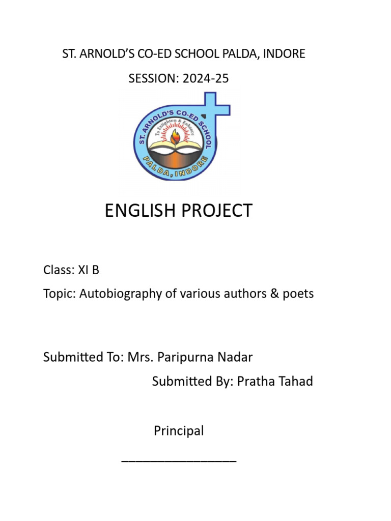 Front Page English | PDF