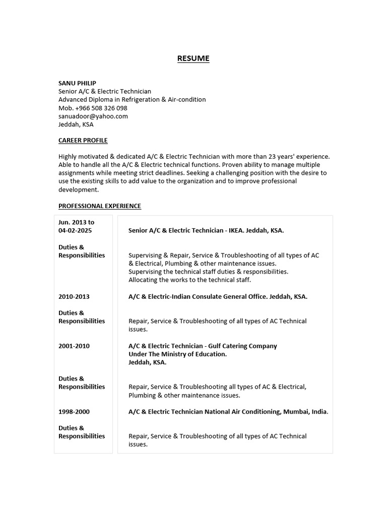 Sanu Philip | PDF | Air Conditioning