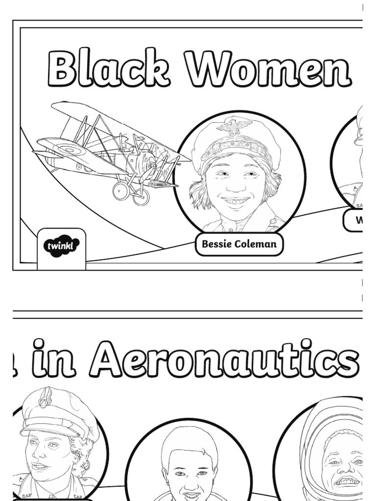 Black and White Black Women in Aeronautics and Aviation | PDF