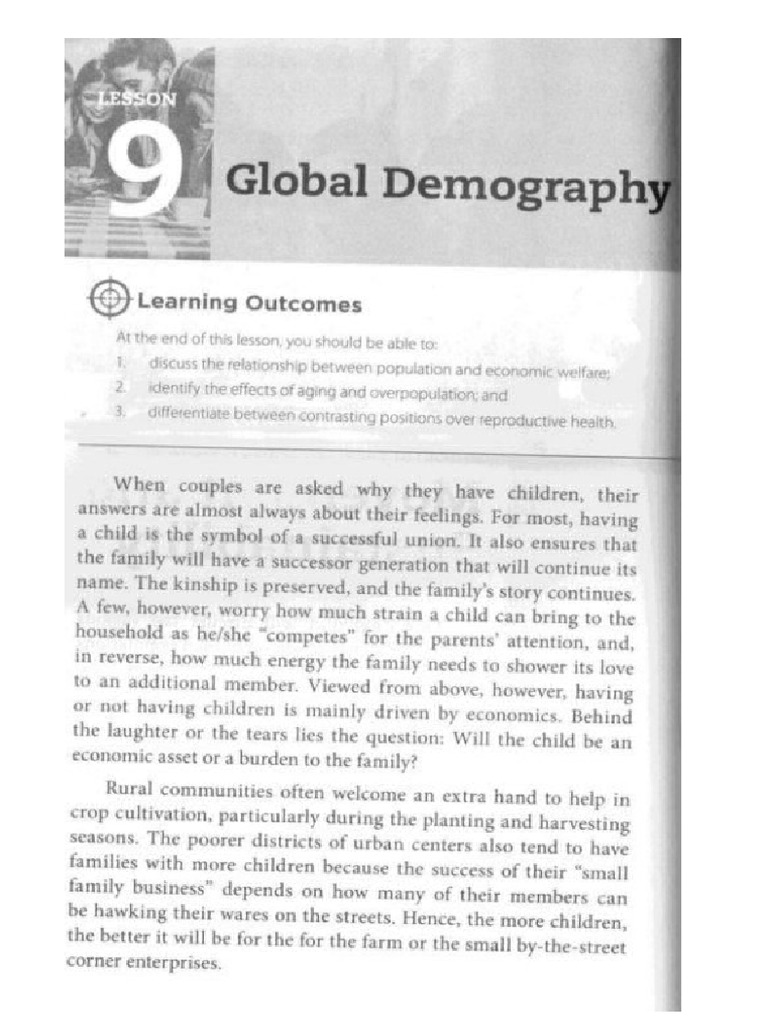 Global Demography | PDF