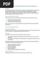 DCDRC: District Consumer Dispute Overview | PDF