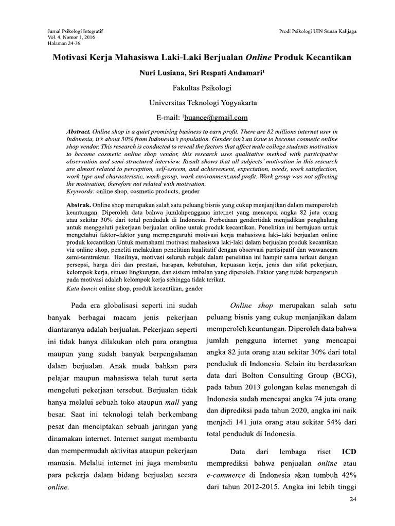 Review Jurnal Psi | PDF