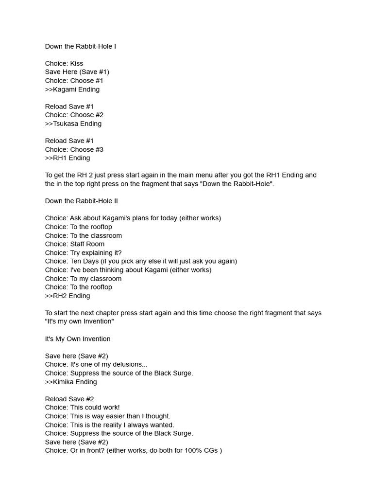 Subahibi Playthrough-1 | PDF