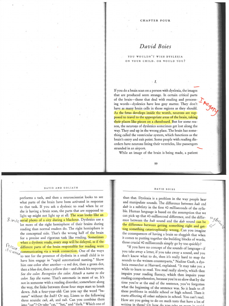 Exceprt From David and Goliath by Malcolm Gladwell | PDF