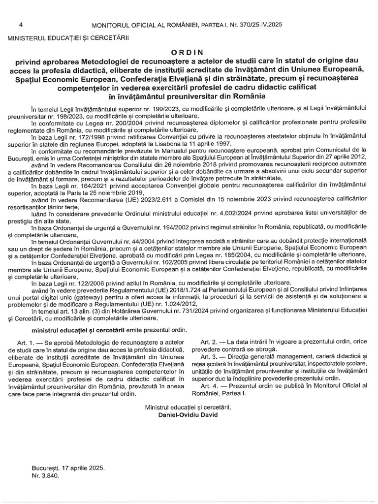 OME Nr. 3840 - 2025 | PDF