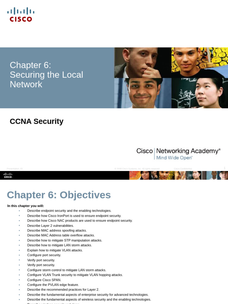 CK - 06 - Securing the Local Network | PDF | Computer Network | Security