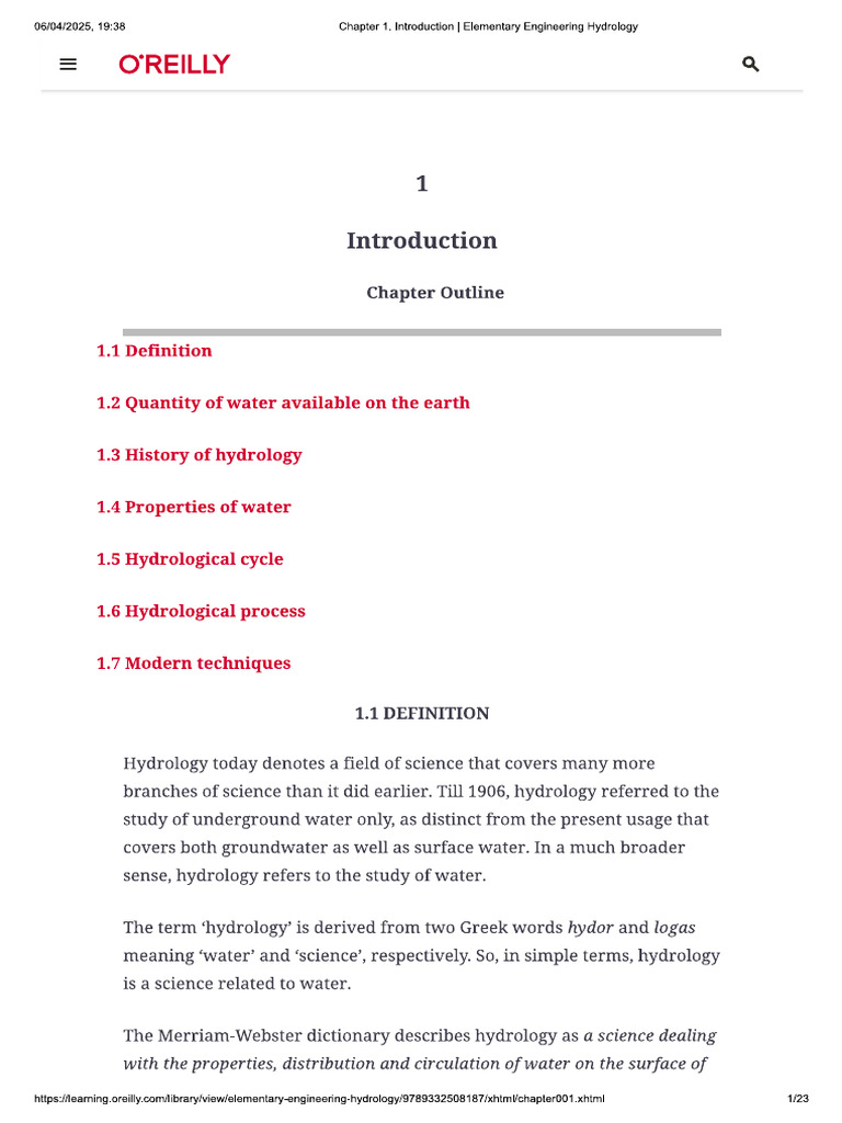 Engineering Hydro | PDF