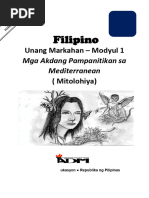 Filipino Module 1 Grade 10 Quarter 1 | PDF