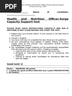 WFP General Food Distribution Manual | PDF | Malnutrition | Securities