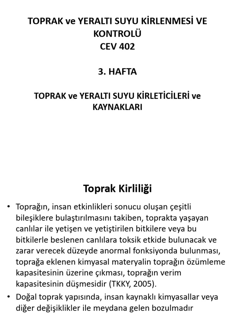CEV402 Hafta3 Karpuzcu | PDF
