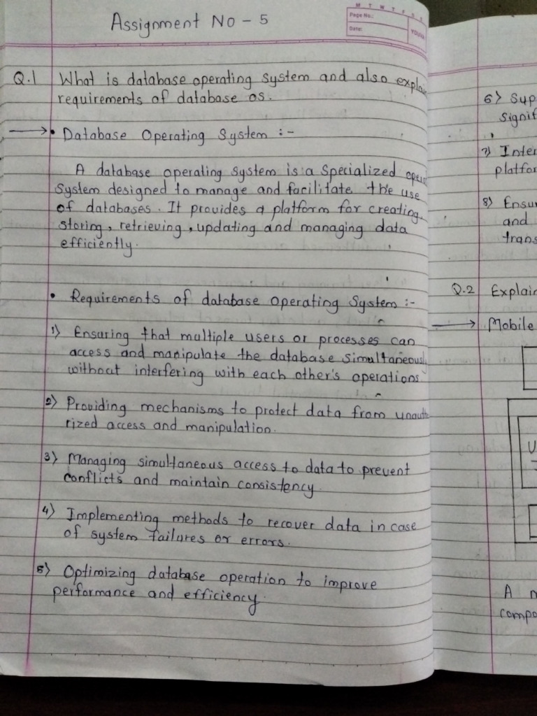 Operating System Assignment 5 | PDF
