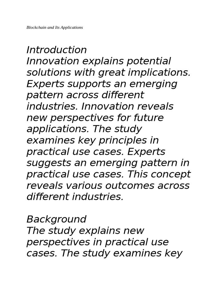 Document Blockchain and Its Applications 20250501 210503 3 | PDF