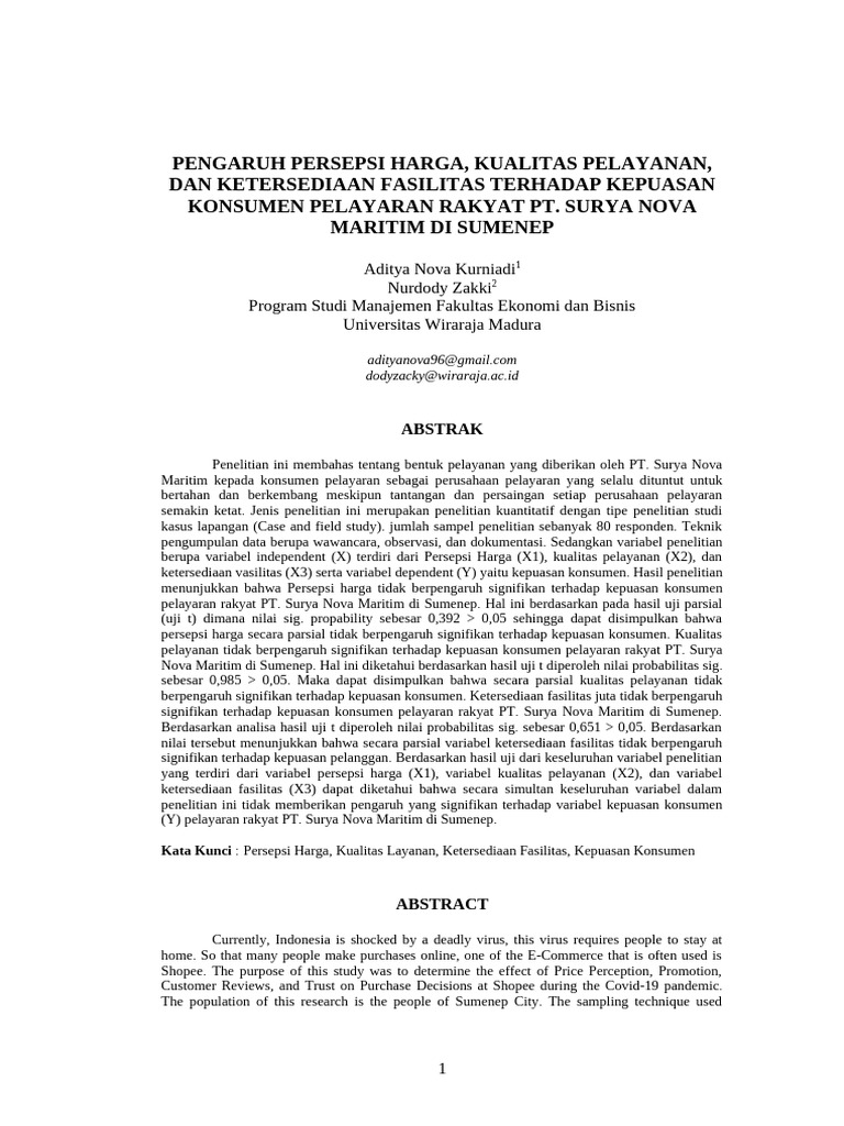 Check Plagiasi Artikel Adit 1 | PDF