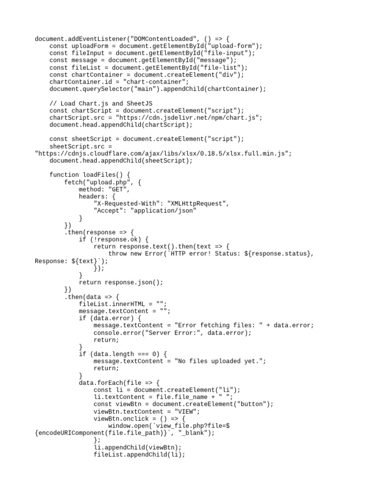 Document addEventListener (DOMConten | PDF | Worksheet | Computing