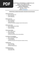 Denah Kampus Universitas Negeri Malang | PDF