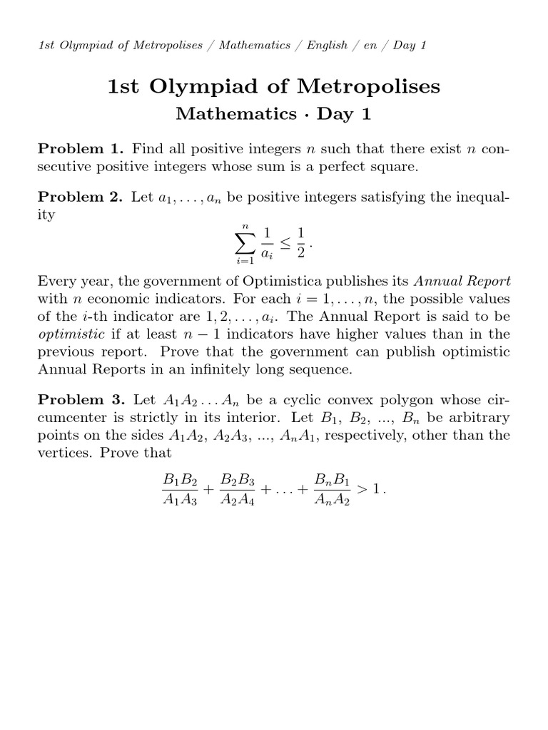 Megapolis Tasks Math Day1 en 1 | PDF
