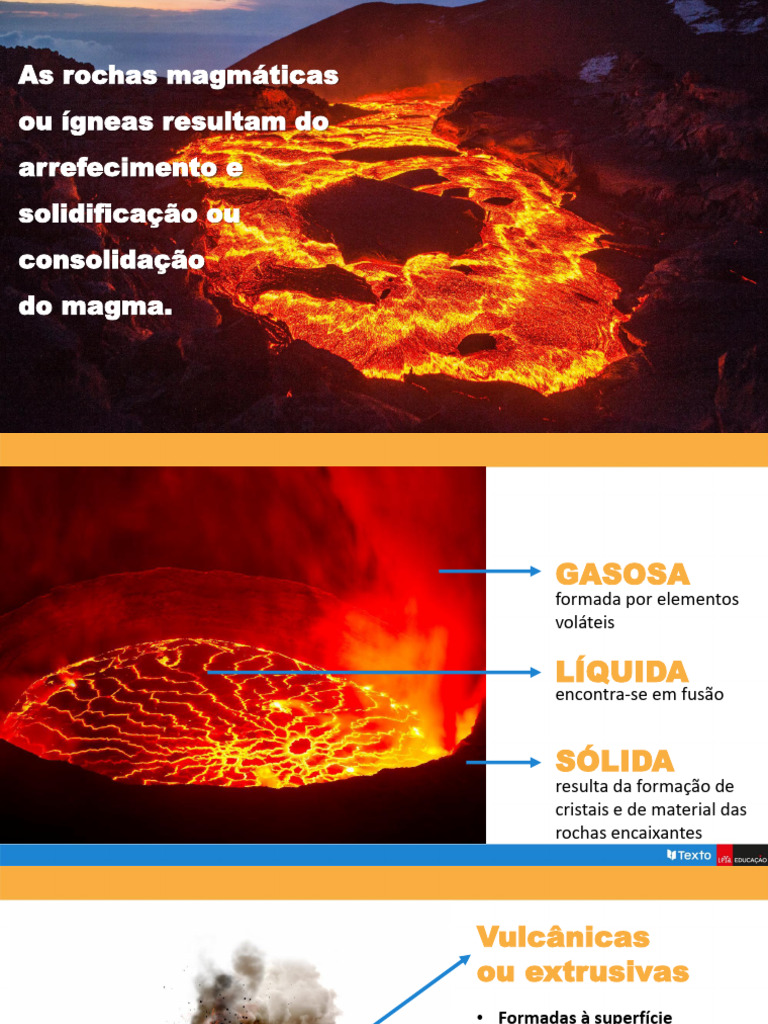 Magmatismo e rochas magmáticas I | PDF | Magma | Basalto
