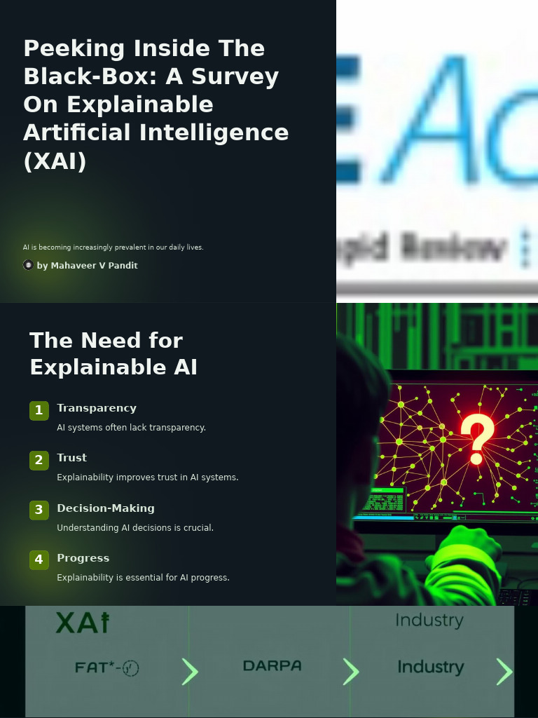 Peeking Inside The Black Box A Survey On Explainable Artificial Intelligence XAI | PDF