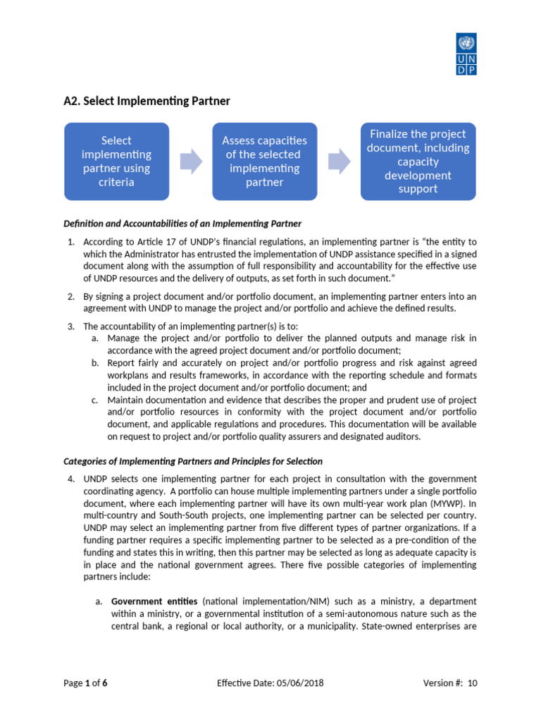PPM - Design - Select Implementation Partner | PDF | Non Governmental ...