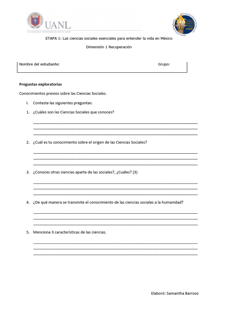 Act Recuperacion E1 MV Historia | PDF