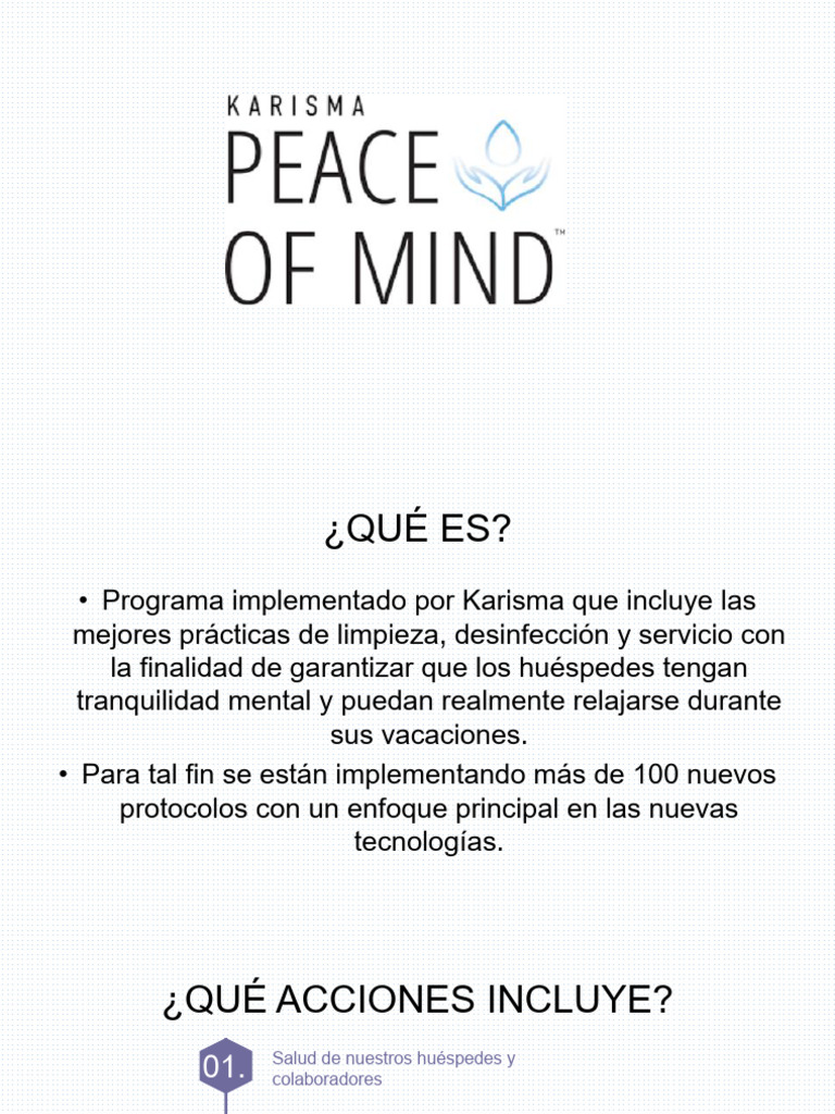 Peace of Mind | PDF