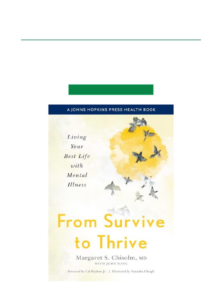 From Survive To Thrive Living Your Best Life With Mental Illness Full ...