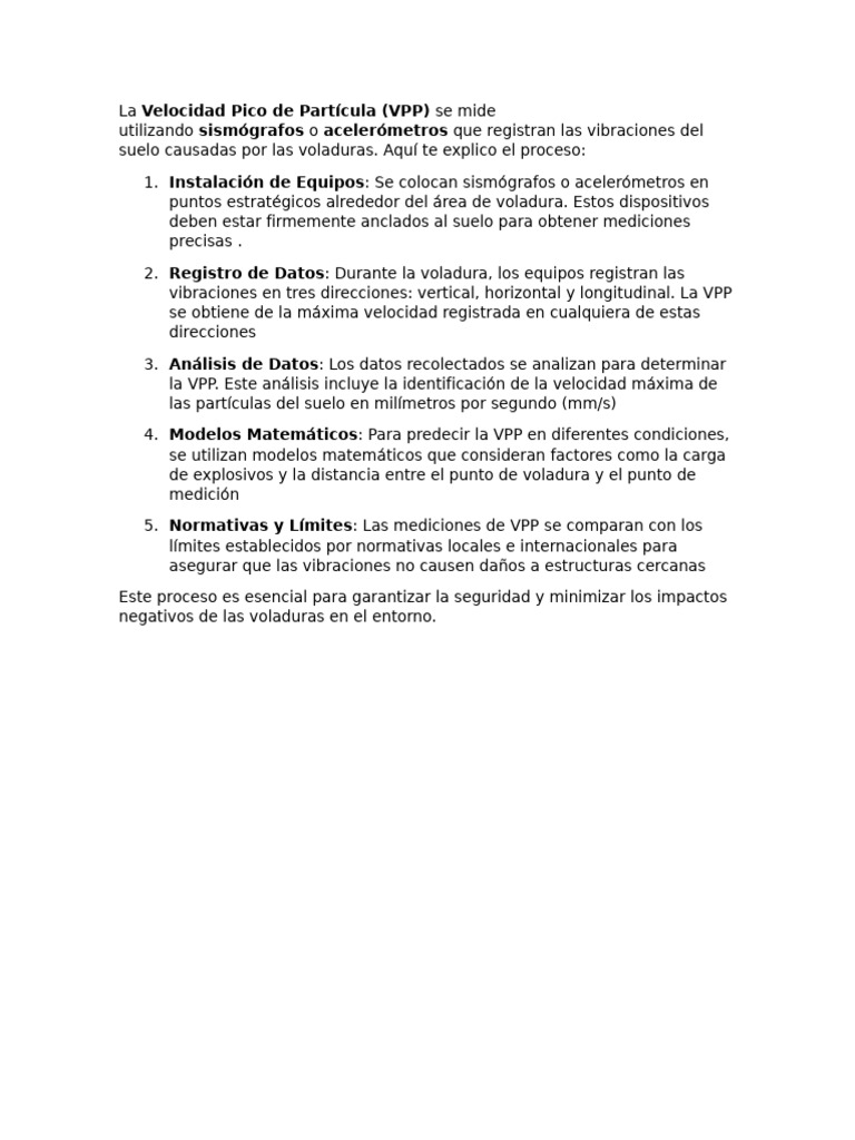 Como Medir La VPP | PDF