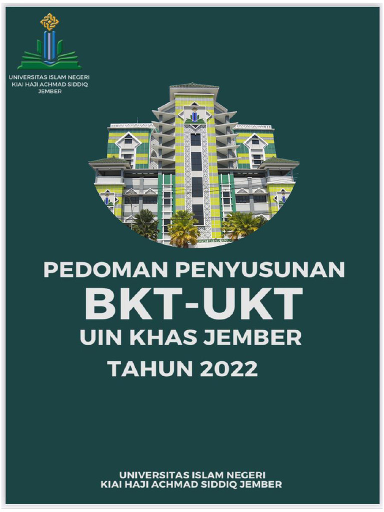 Panduan Penyusunan BKT UKT UIN KHAS Jember - REV - RAPAT - Cetak | PDF