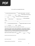 PA MV-13ST Affidavit of Gift Form | PDF | Sales Taxes In The United ...