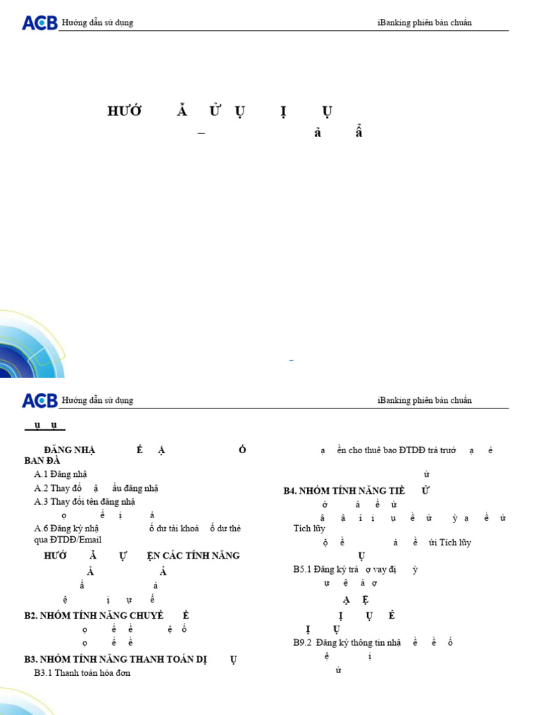 HDSD_iBanking_KHCN_3.2017 | PDF