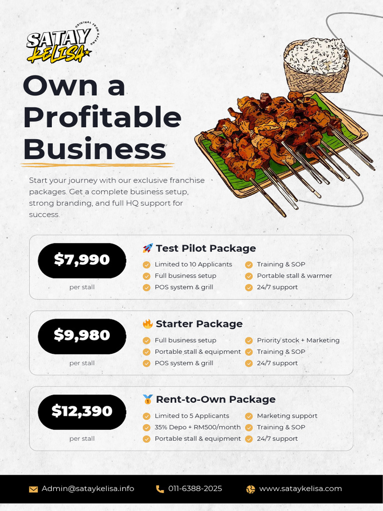Franchise Package Price List Flyer_20250319_072037_0000 | PDF ...