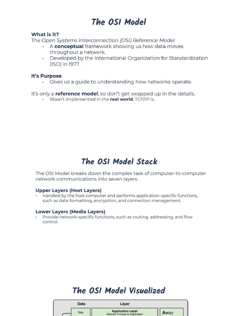 OSI Model | PDF