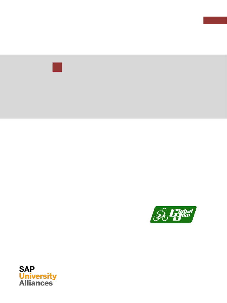 Intro S4HANA Using Global Bike Case Study EAM en v4.1 | PDF