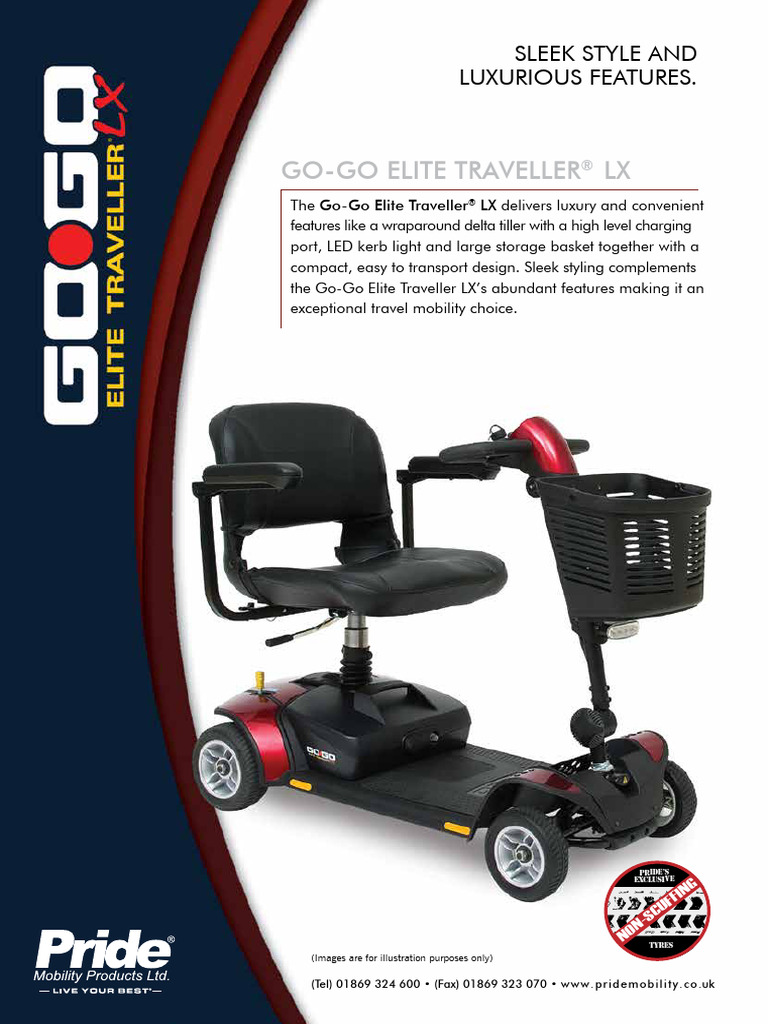 Go-Go Elite Traveller LX Overview | PDF | Battery Charger | Car