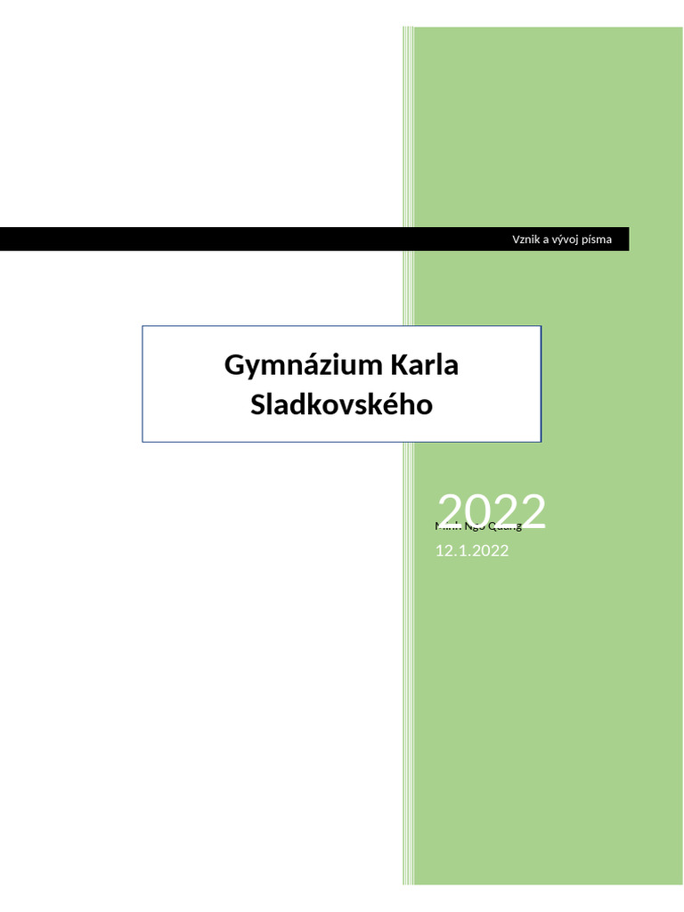 Pismo Dejak | PDF