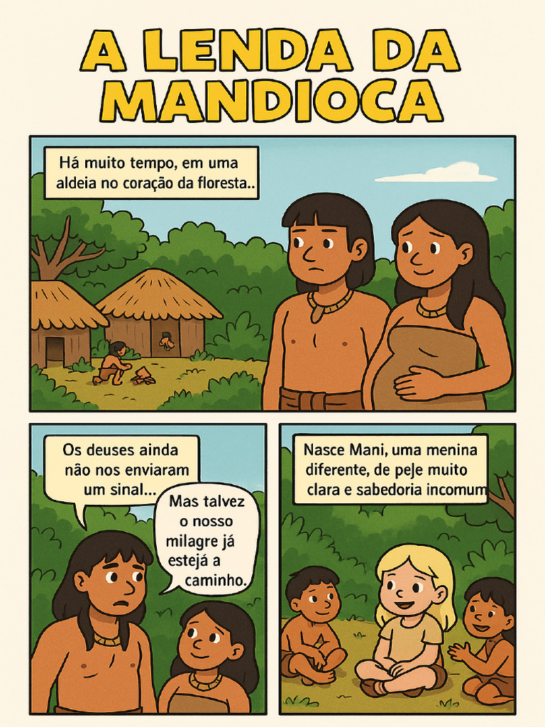 HQ Lenda Da Mandioca Pagina1 | PDF