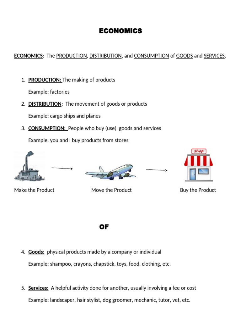 Economics Brochure: Page 1 | PDF