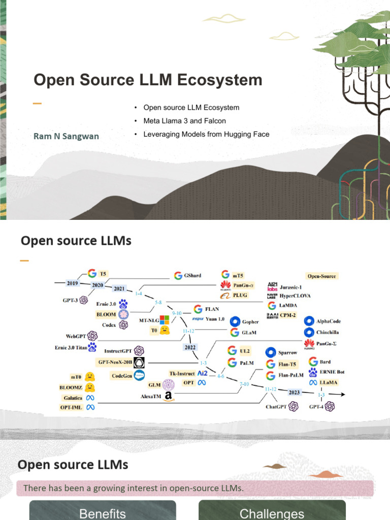 Session 8 Open Source LLM Ecosystem | PDF | Artificial Intelligence ...