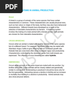 Mating Systems in Animal Breeding | PDF | Inbreeding | Breeding