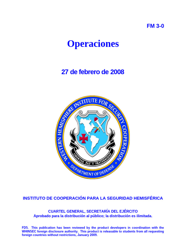 FM 3-0 | PDF | Militar | Globalización
