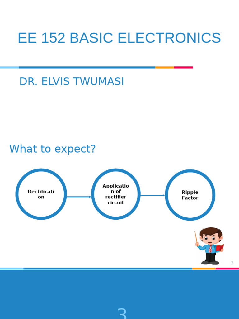 Dr. Elvis - EE 152 Chapter 3 | PDF | Rectifier | Power Supply