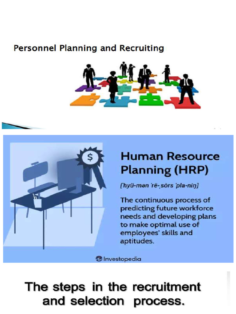 Personnel Planning Recruiting Hrm Pdf